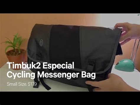 Timbuk2 Especial Cycling Messenger Bag Youtube