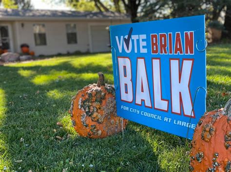 Brian Balk For Brian Balk For Spencer City Council