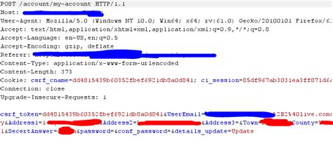 Php Codeigniter Csrf Issue Stack Overflow