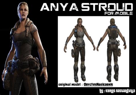 Gta San Andreas Anya Stroud Gears Of War For Mobile Mod