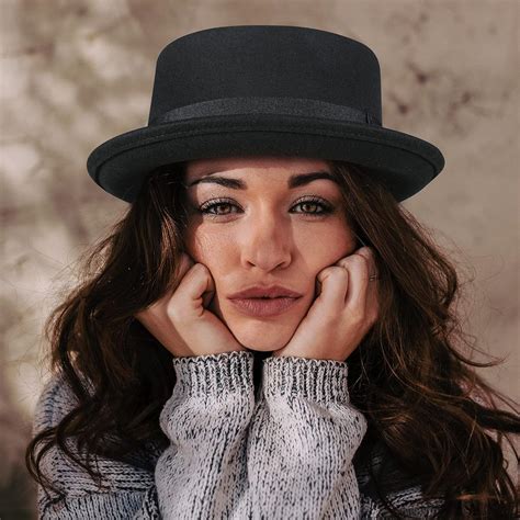 Buy Pork Pie Hats For Menwomen 100 Wool Felt Hat Stout Porkpie