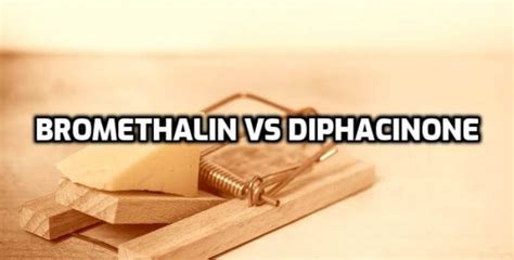 Diphacinone Vs Bromethalin Rodenticide Comparison Table