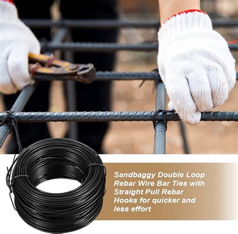 Sandbaggy Rebar Tie Wire Roll 16 Gauge Black Annealed 51 Off
