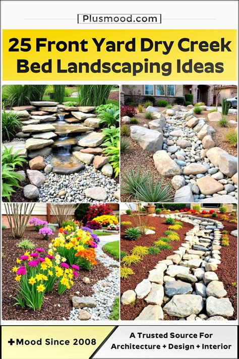25 Front Yard Dry Creek Bed Landscaping Ideas Guide