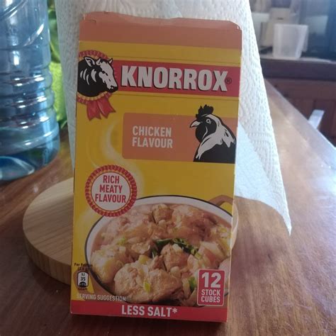 Chicken Flavour Stock Cubes From Knorrox Vegan Product Reviews And Ratings Abillion