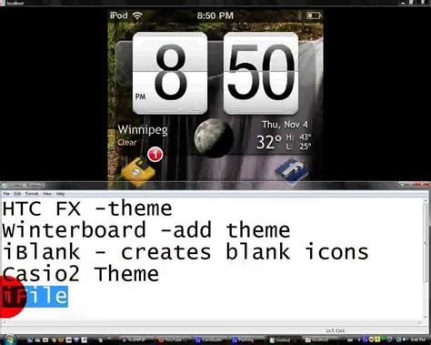 How To Install Droid Looking Theme On Your IPod Phone IOS YouTube