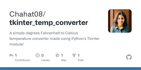 Github Chahat08tkintertempconverter A Simple Degrees Fahrenheit