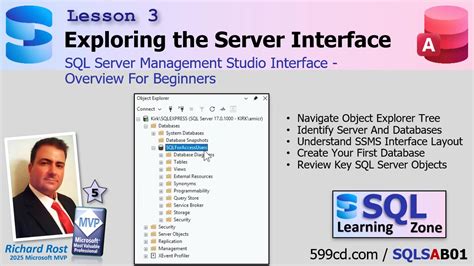 Computer Learning Zone Sql Server Management Studio Interface Overview