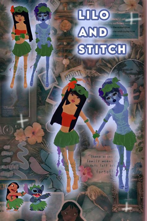 Lilo And Stitch Outfit In Dress To Impress Dti