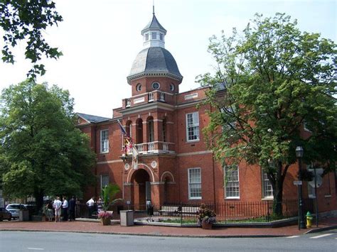 Historic Annapolis Building House Styles Building Mansions