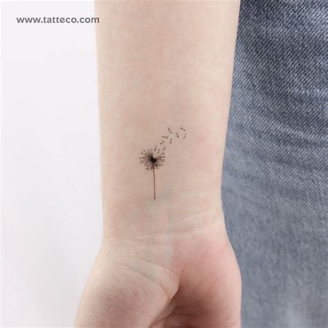 Blowing Dandelion Tattoo Designs 58 Delicate Dandelion Tattoos With