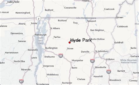 Hyde Park Vermont Weather Forecast