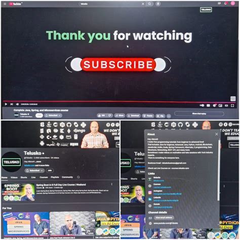 Java Springboot Microservices Backenddevelopment Telusko Atharsh G