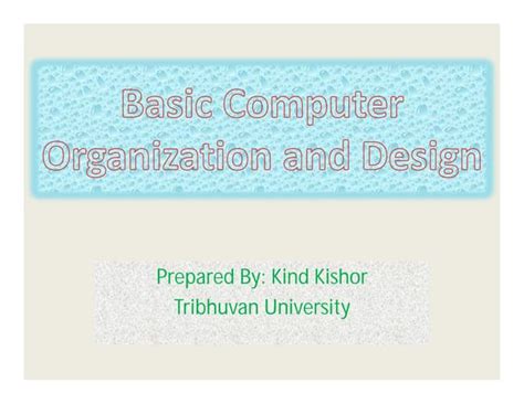 Priority Interrupt Computer Organization Pptx