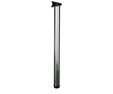 Perna Mesa 71cm Com Pé Nivelador Preto 10058648 Maxmat