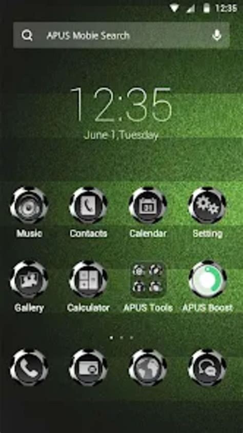 Football Tornado Apus Theme For Android Download