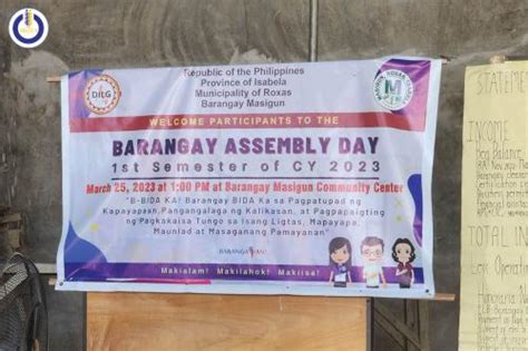 Barangay Assembly Day