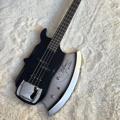 Axe Bass Gene Simmons Electric Guitar Bass Black 4 Strings Us Warehouse
