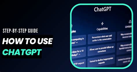 how to use chatgpt step by step