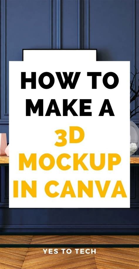 Mockup Canva Canva Mock Up Tutorial On How To Make 3D Mockup In Canva