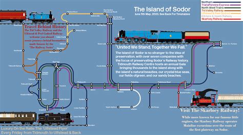 Island Of Sodor Travel Pamphlet June 2023 By Dragonmdk On Deviantart