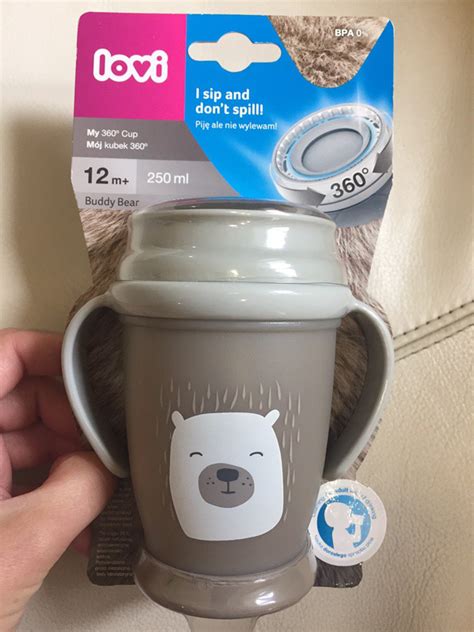 Поильник Lovi 360° Buddy Bear, 250 мл 12м+ | отзывы