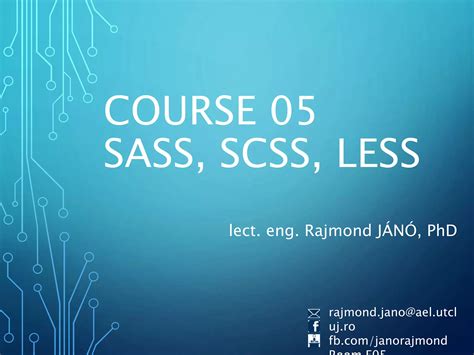 Web Technologies Course 05pptx