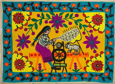 Nearly Two Dozen Exuberant Works By Ukrainian Folk Artist Maria
