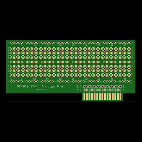 IBM PCjr Modem Slot Prototype Board Hackaday Io IBM PCjr Modem Slot Prototype Board Hackaday Io