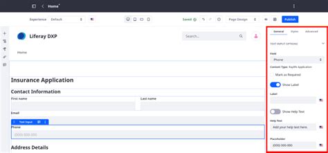Creating Forms Using Form Fragments Liferay Official Documentation