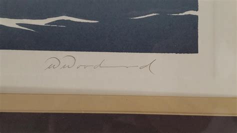 Lot Warren Woodward Signed Limited Edition Serigraph