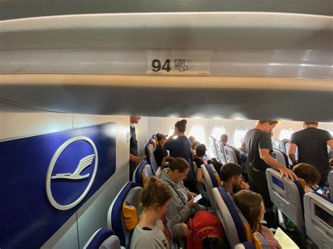 Last Row Middle Seat My 11 Hours In Lufthansa Economy Class Live