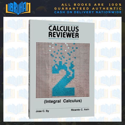 Calculus Reviewe 2 Integral Calculus Jose Sy Ricardo Asin Lazada Ph