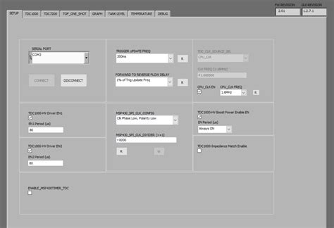 Tdc1000 Gasevm Basic Set Up Questions For Tdc1000 Gasevm With