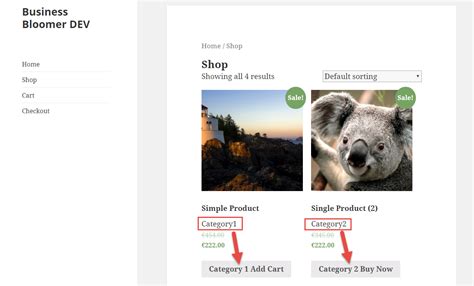 Woocommerce Edit Add To Cart Text By Product Category
