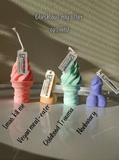 NONBINARY Penis Candle Dick Candle Sex Candle LGBTQ Enby Etsy