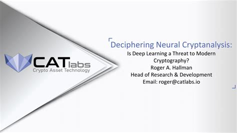pdf deciphering neural cryptanalysis is deep learning a threat to