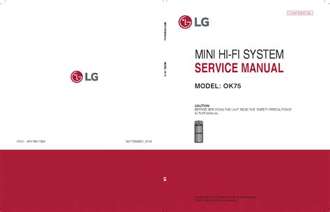LG OK75 SM Service Manual download, schematics, eeprom, repair info for ...