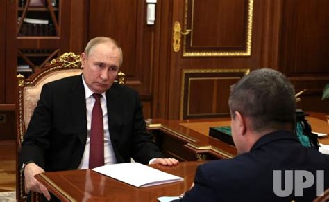 Photo President Putin Meets With Acting Head Of Lugansk Peoples Republic Leonid Pasechnik