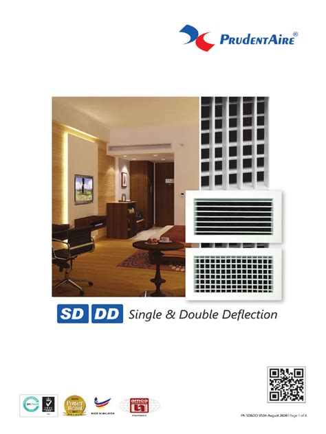 Single Deflection Grille Sd Pdf