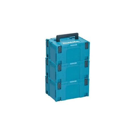 3 X Makita Makpac Stacking Connector Tool Case Systainer Type 3 396 X