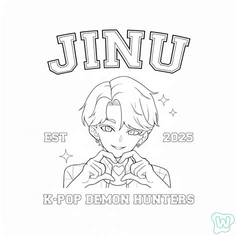 15 Jinu Coloriages Pages Imprimables Gratuites