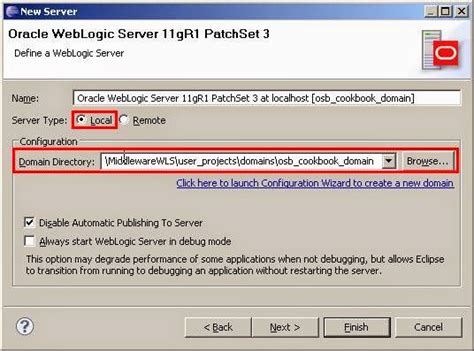 Deploying The OSB Configuration From Eclipse OEPE OSB Recipe
