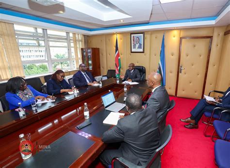 Hosted Idlo Delegation Led By Programmes Director Raymond Omollo