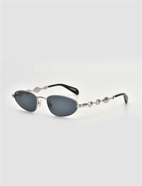 Droplets Sunglasses Black Silver Taliasol