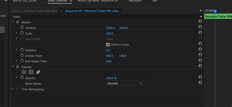 solved resize sequence without resizing clips on timeline adobe product community 13468395
