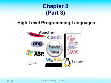 Ppt High Level Programming Concepts Powerpoint Presentation Free