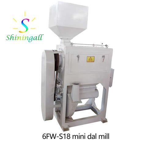 Mini Dal Mill High Quality Guangzhou Shining Equipments