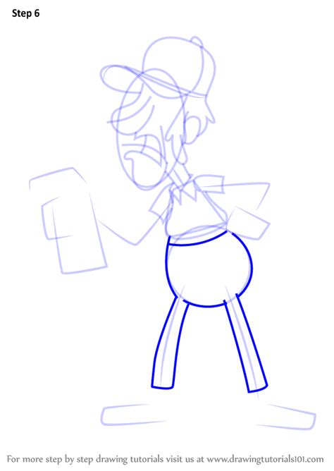 How To Draw Tate Mcgucket From Gravity Falls Gravity Falls Step By