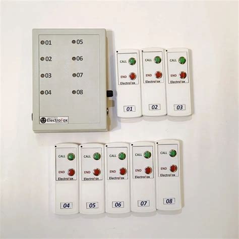 Electrofox Wireless 8 Remote Nurse Call Bell For School Office Efind08 At ₹ 17980set In